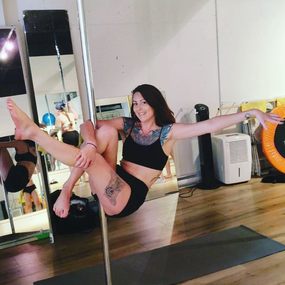 Just starting off! Super proud of my martini sit!! | Scrolller