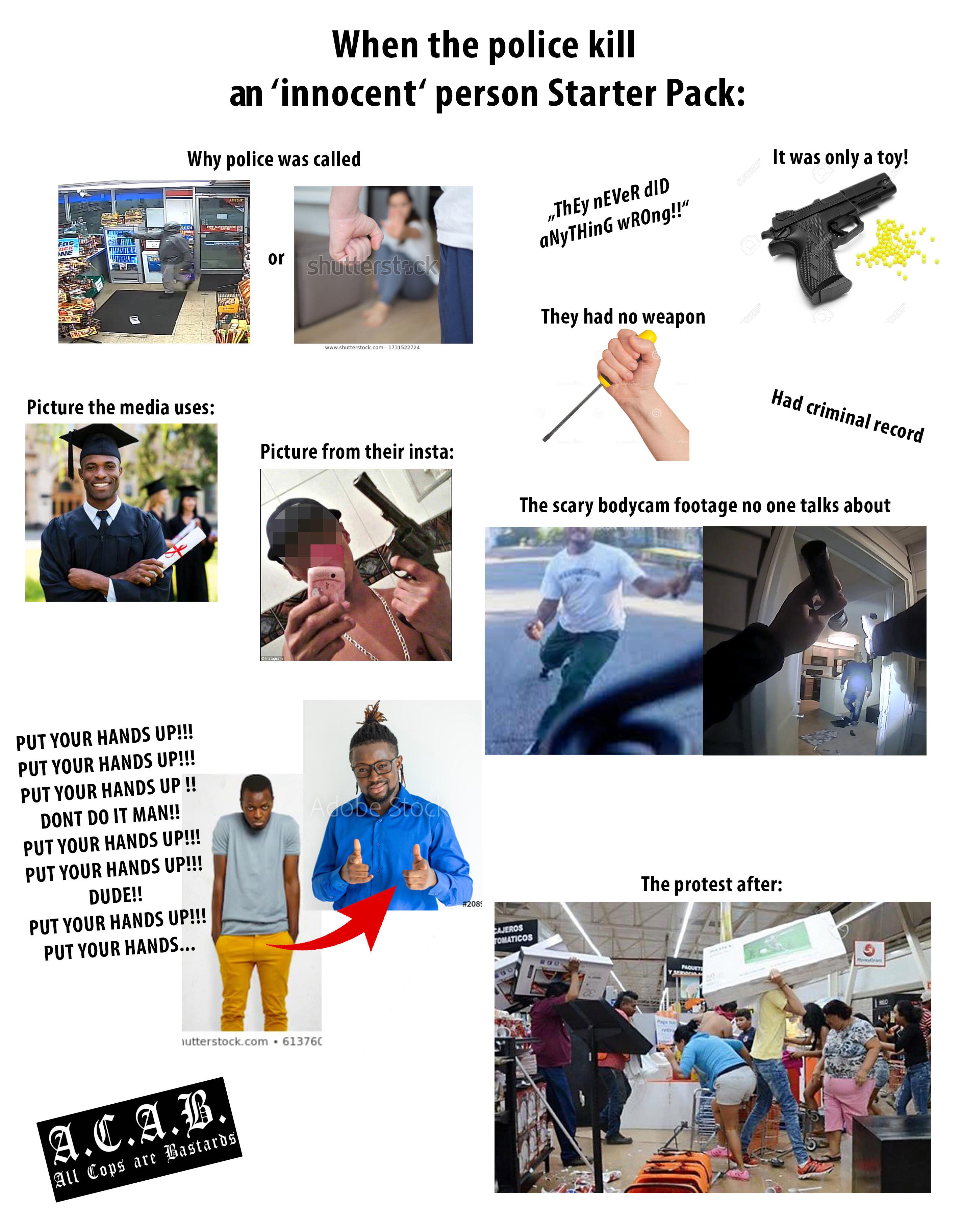 I made a starterpack as a reaction to a very popular one. Maybe you like it. | Scrolller