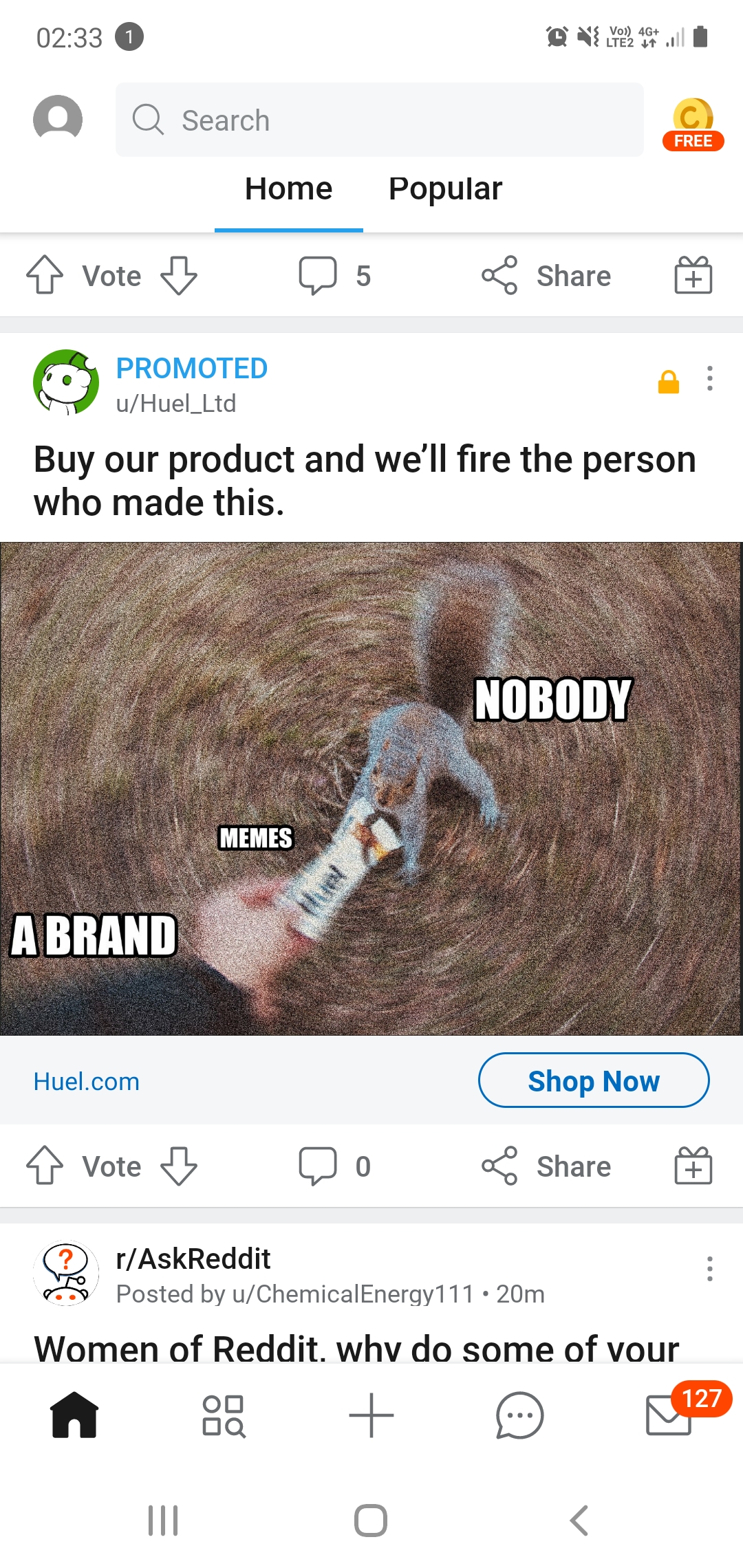 Just when the ads couldnt get worse... | Scrolller