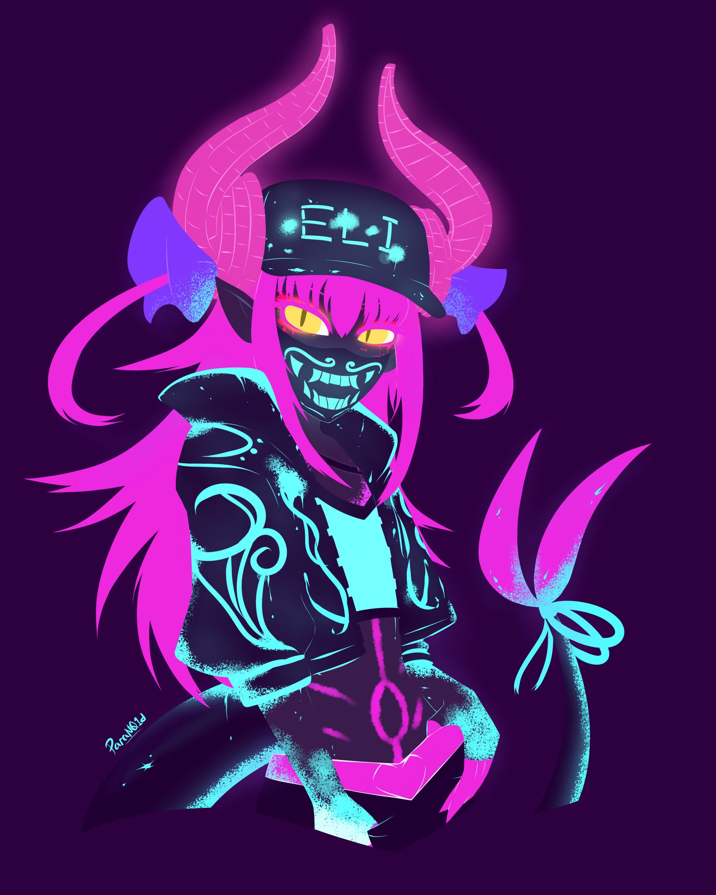 K/da Akali demon form | Scrolller