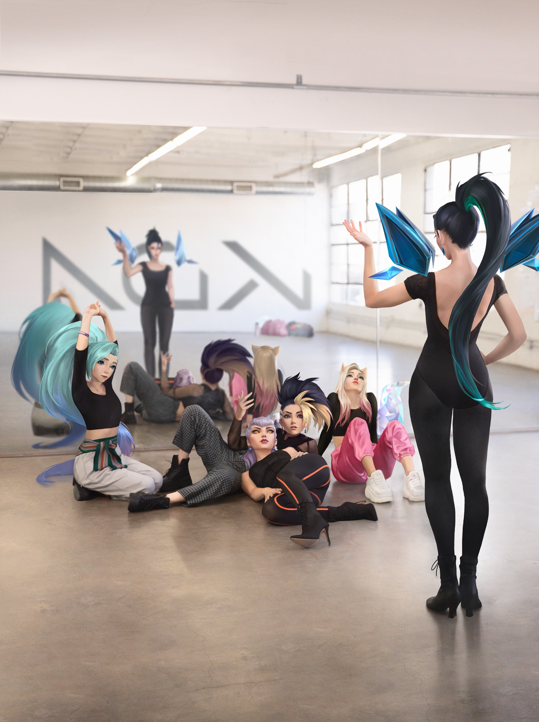 K/DA - DRUM GO DUM - BTS | Scrolller