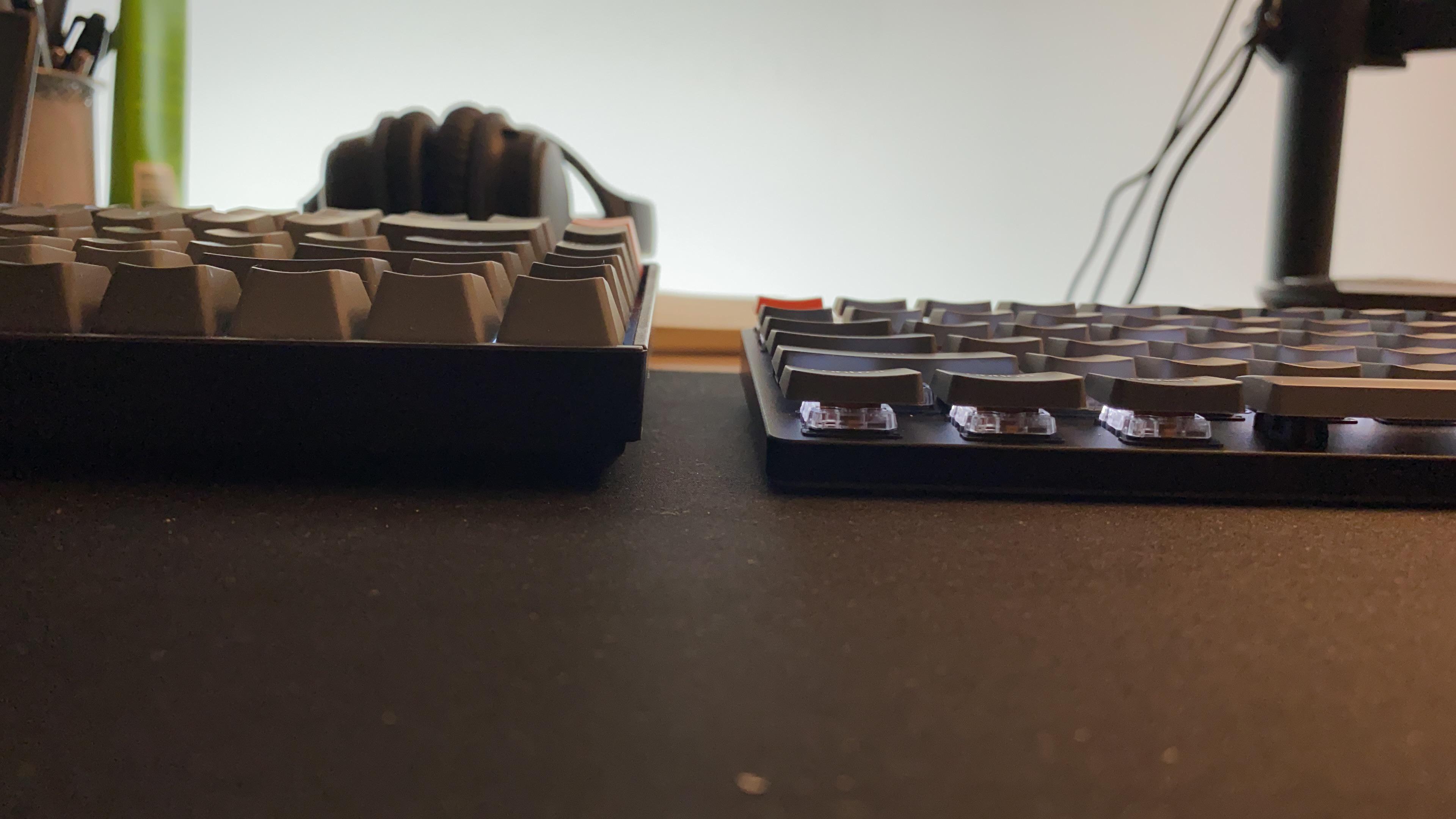 K2 vs K3 keyboard height comparison | Scrolller