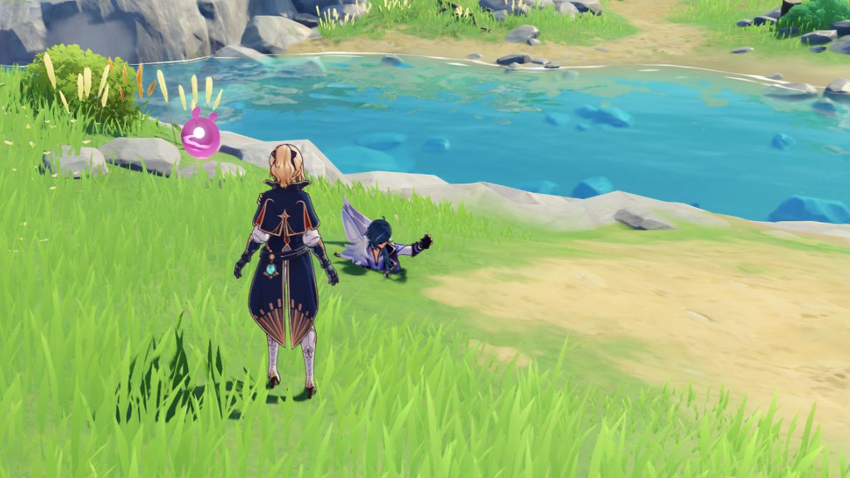 Kaeya getting swallowed by the ground | Scrolller