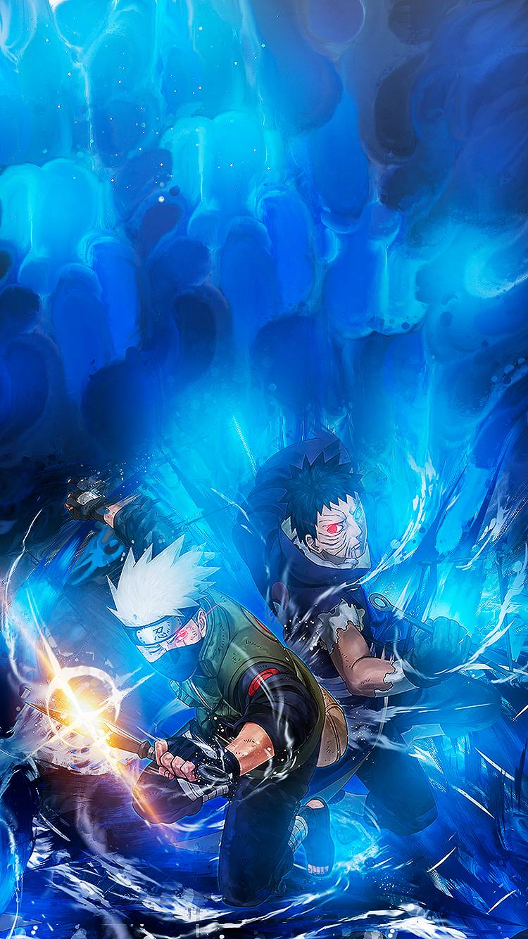 Kakashi and Obito Wallpaper for Mobile | Scrolller