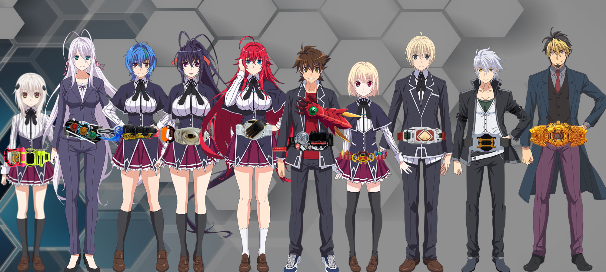 Kamen Rider X High School DxD | Scrolller