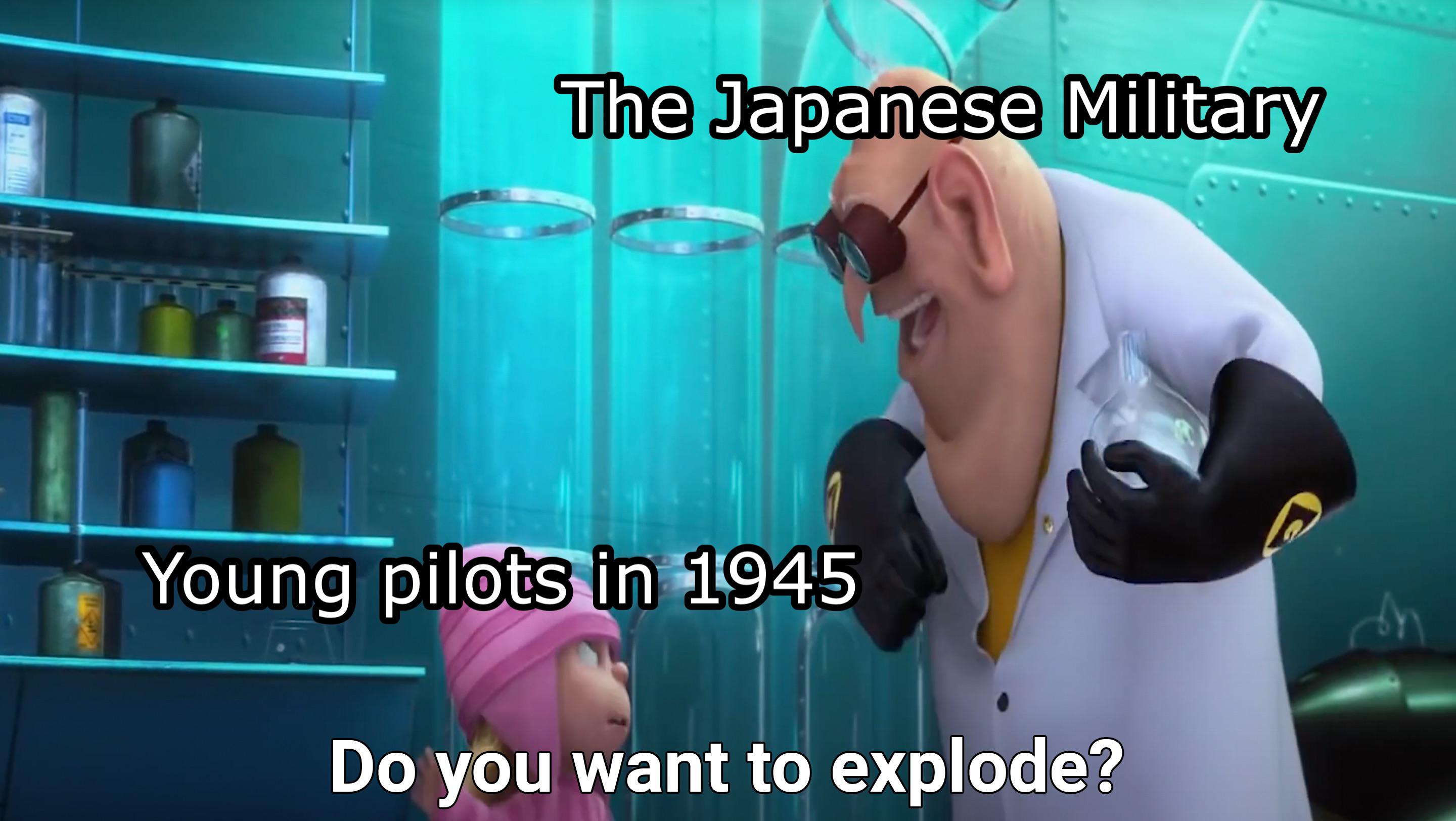 Kamikaze go brrrrr | Scrolller