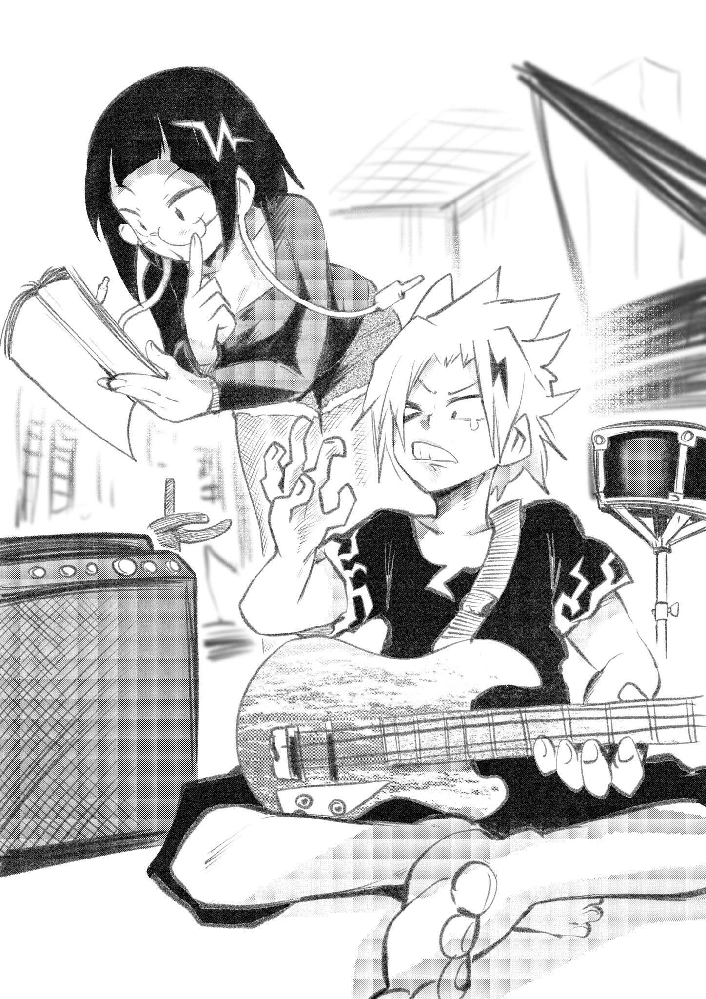 Kaminari and Jiro by Horikoshi’s assistant. | Scrolller