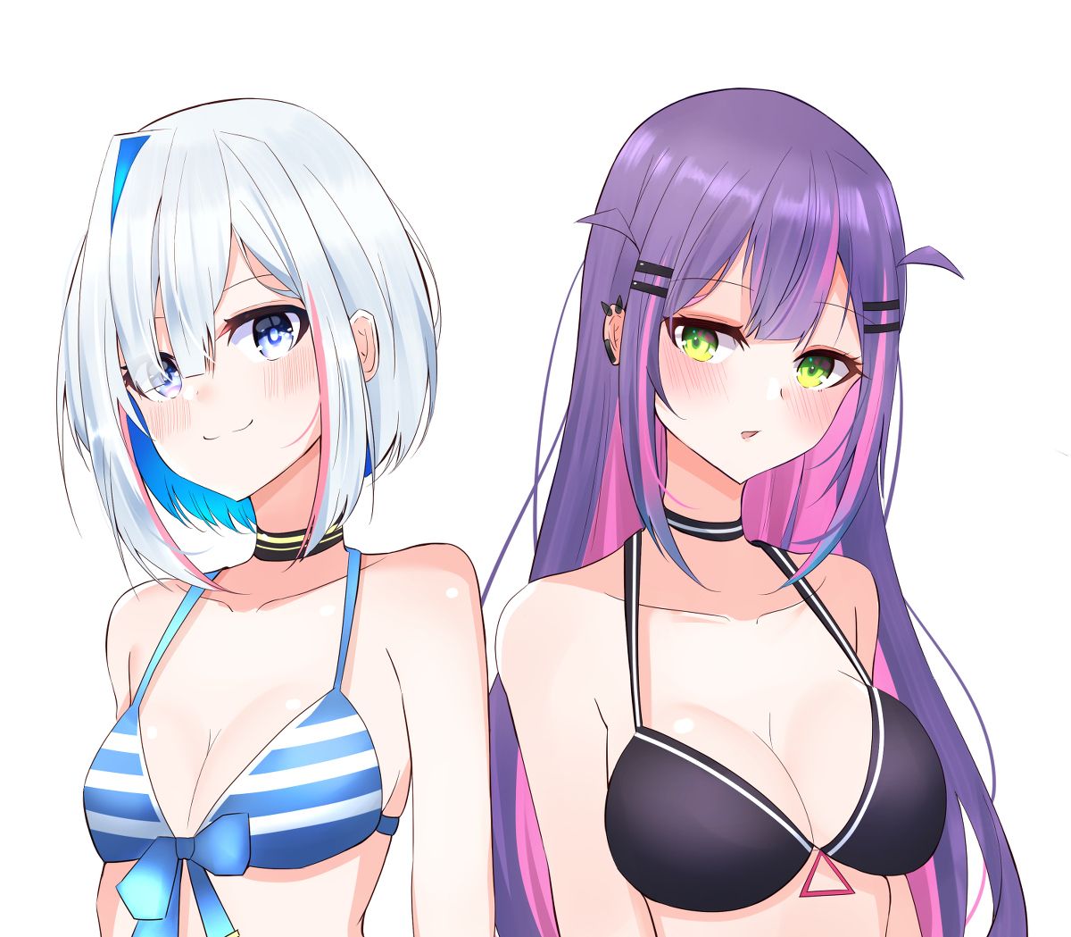Kanatan and Towa in swimsuits | Scrolller