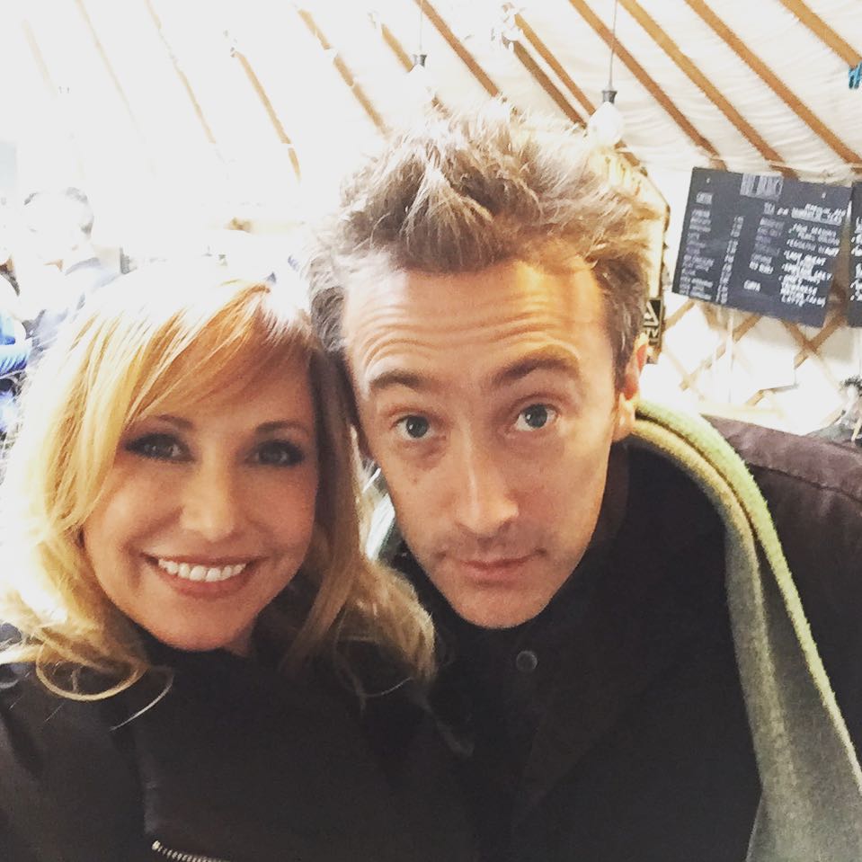 Kari with Dallas Campbell | Scrolller