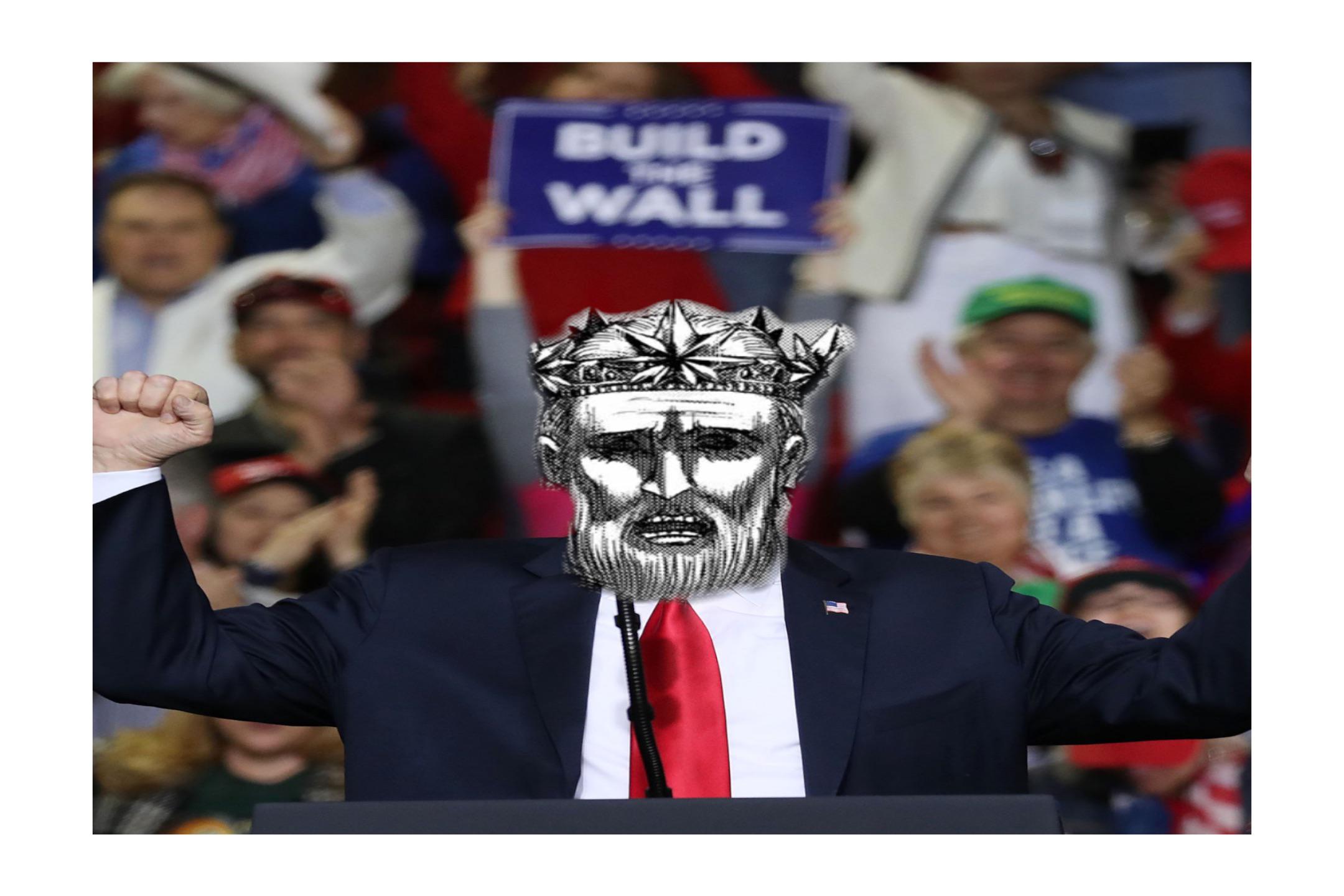 Karl Fritz telling eldians about his plans to build the wall | Scrolller