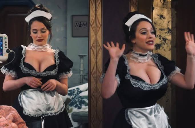 Kat dennings in a maid costume makes me wanna jerk so bad | Scrolller
