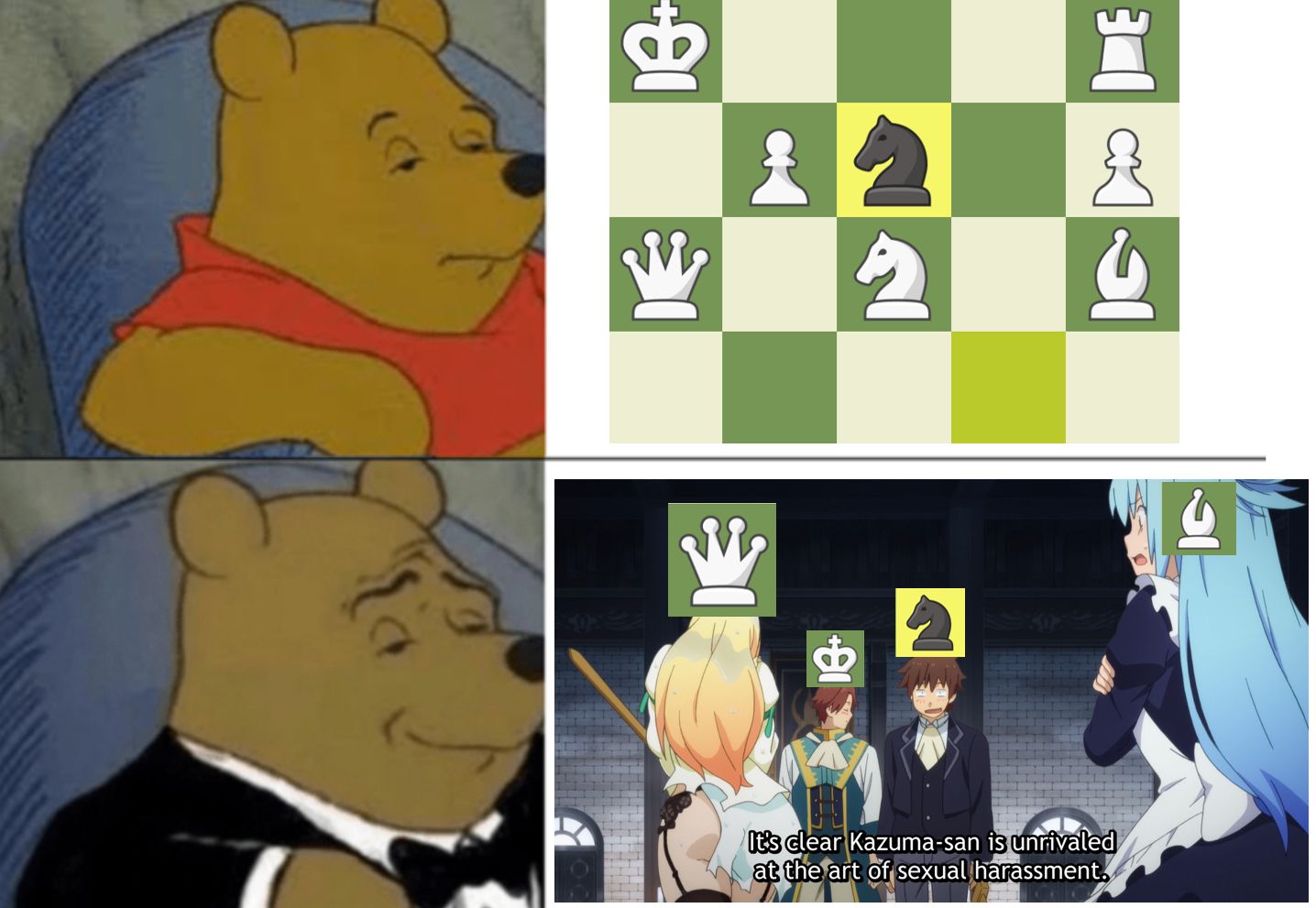 kazuma's chess be like | Scrolller