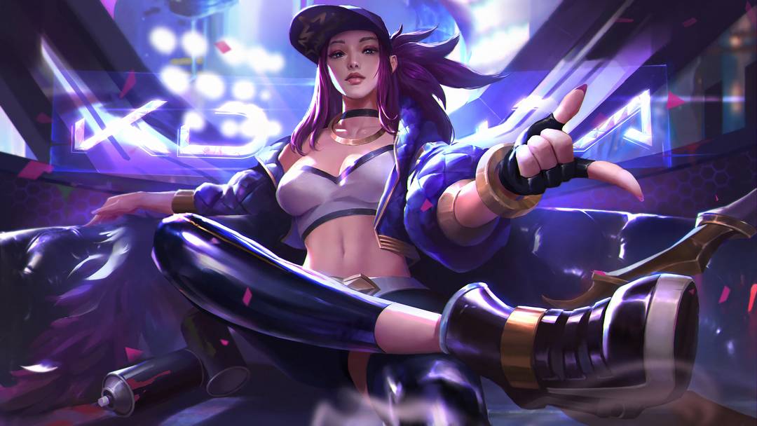 KDA Akali fanart by YAN LIANG | Scrolller