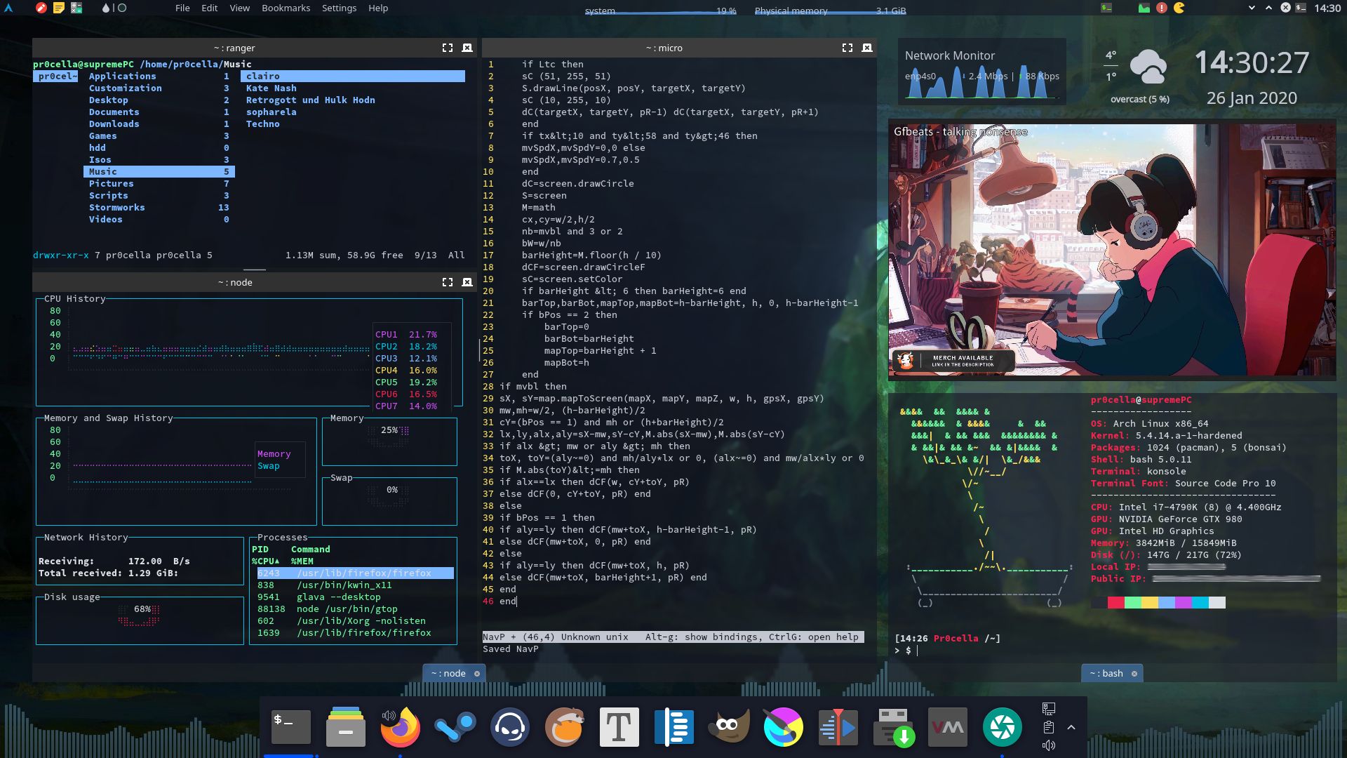 [KDE] Glassy | Scrolller
