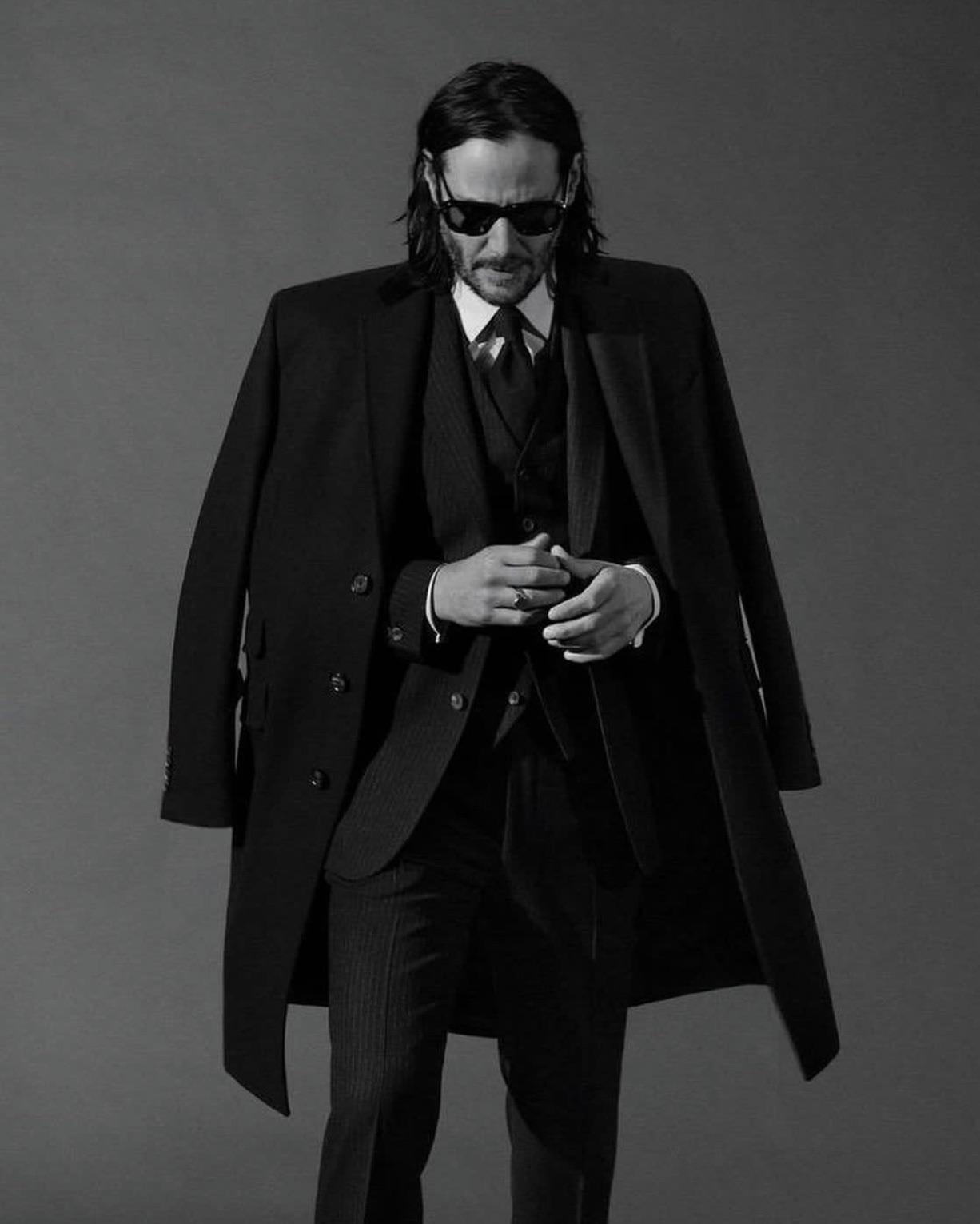 Keanu Reeves shot by David Sims | Scrolller