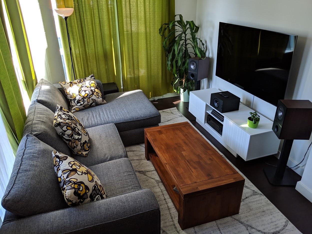 KEF 3.1 apartment setup | Scrolller