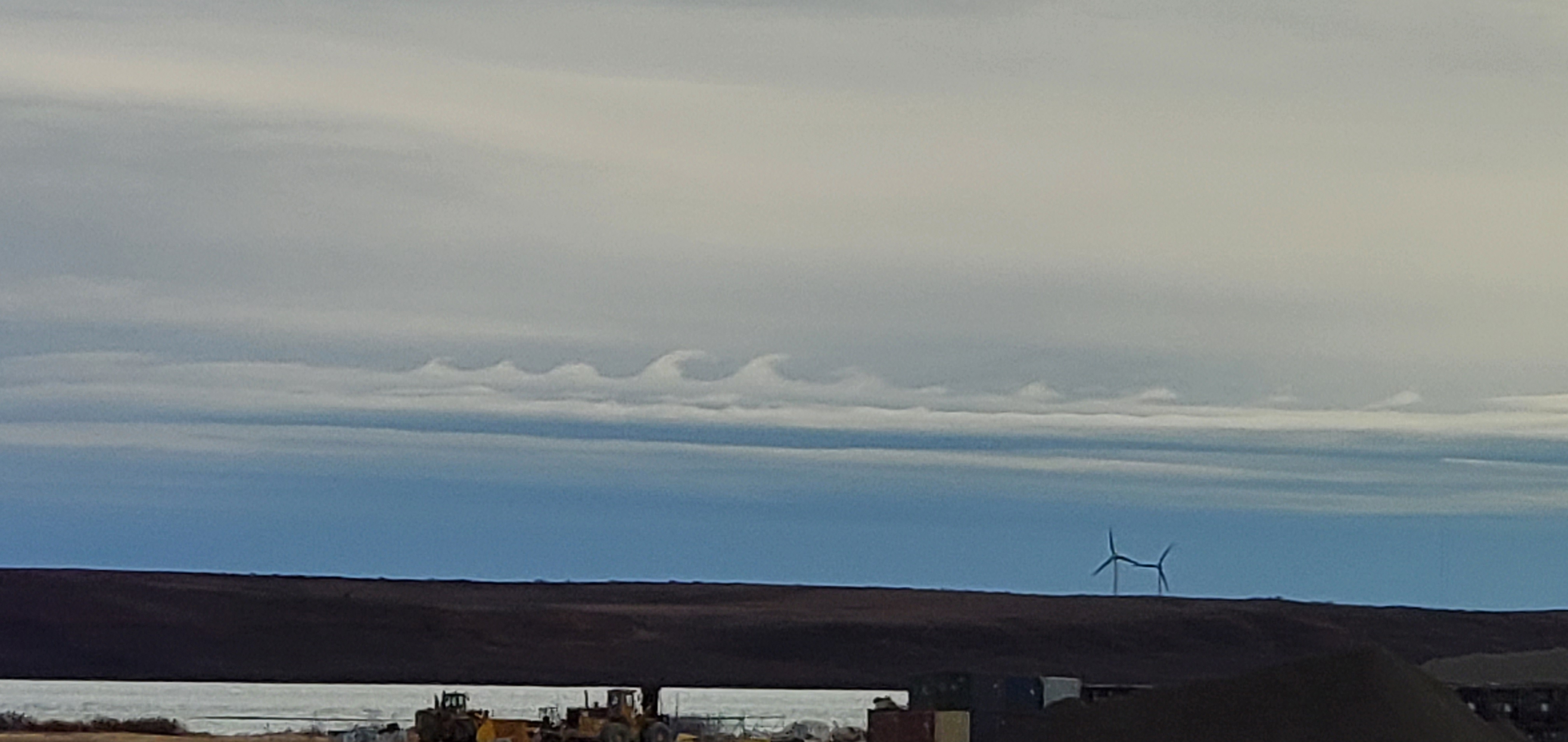 Kelvin-Helmholtz clouds | Scrolller