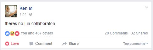 Ken M on Team Work | Scrolller