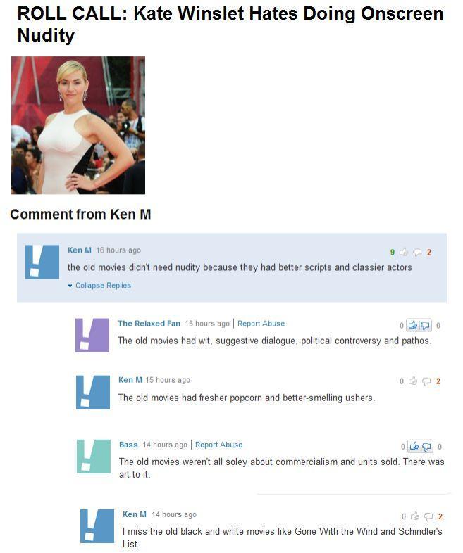 Ken M on nostalgia | Scrolller