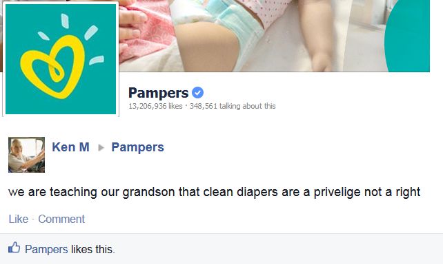 Ken M on Pampers | Scrolller