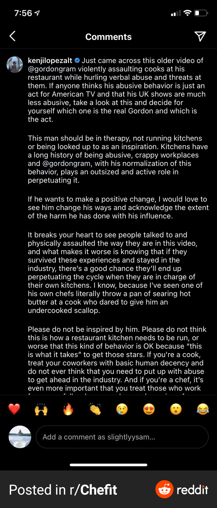 Kenji spitting straight facts | Scrolller