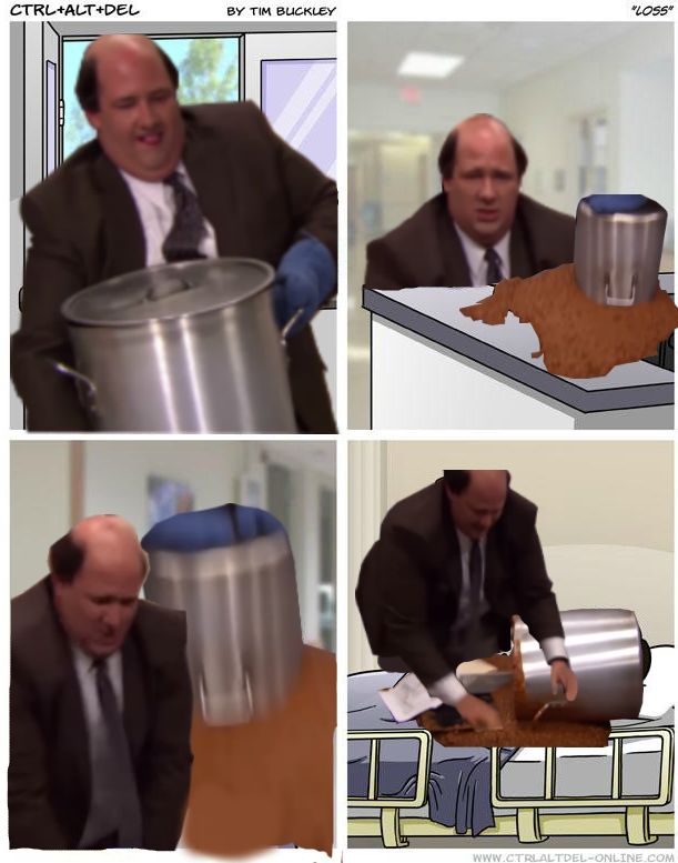 kevin experiences loss | Scrolller