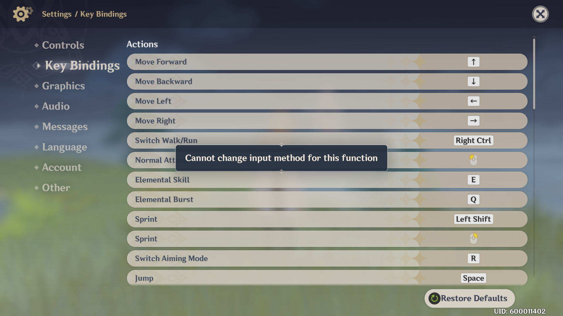 keybinding is a lie, you cant change all of them and you are force to use mouse or controller ...
