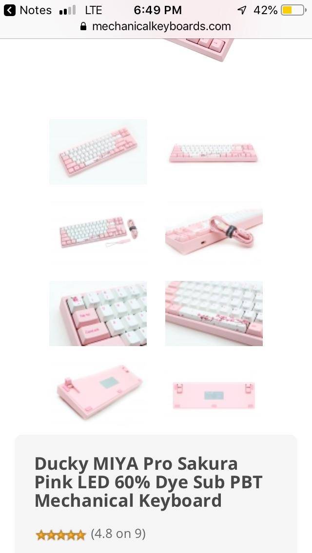 Keyboard help (is this a good keyboard or should I just get a normal ducky?) | Scrolller