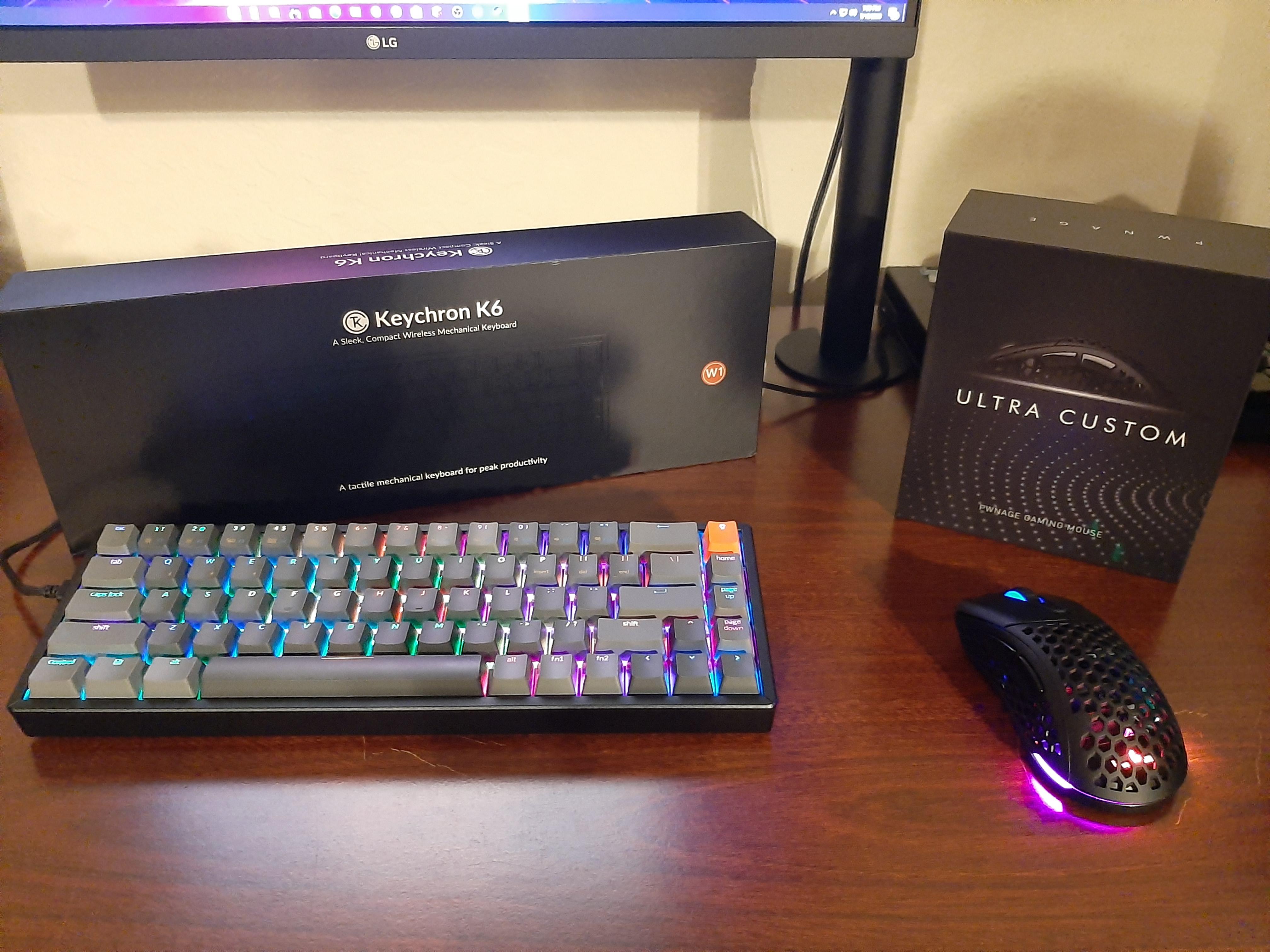 Keychron K6 Hot Swap w/ Aliaz 80g, ft. PUC | Scrolller