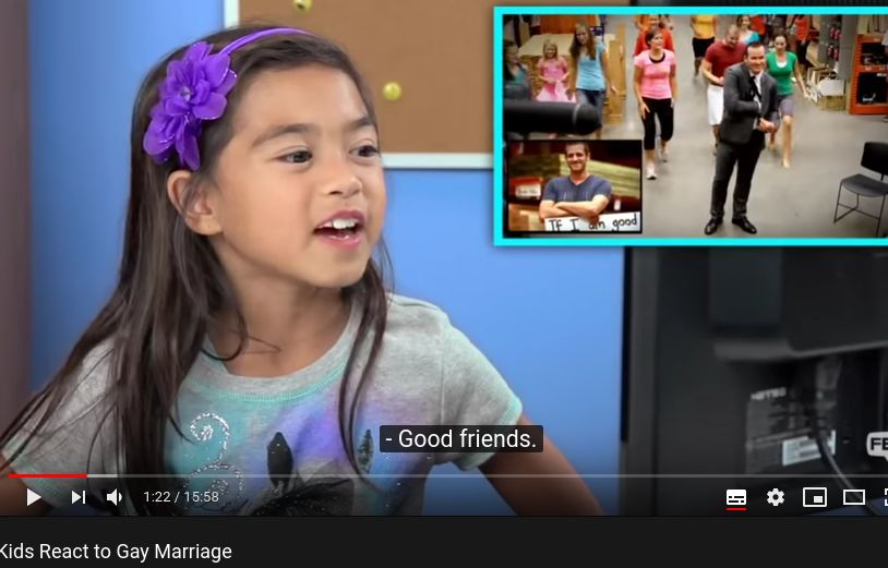 Kids react to gay marriage | Scrolller