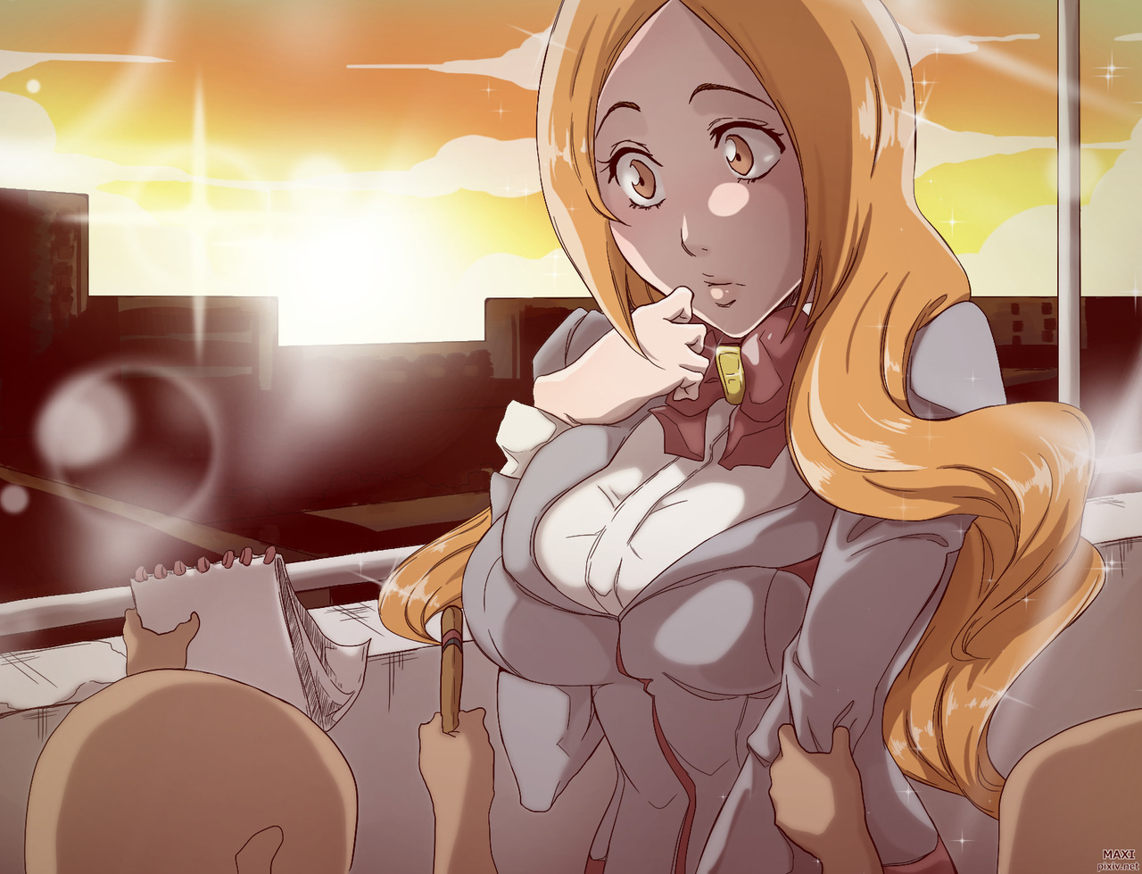 Kids want Orihime’s autograph | Scrolller