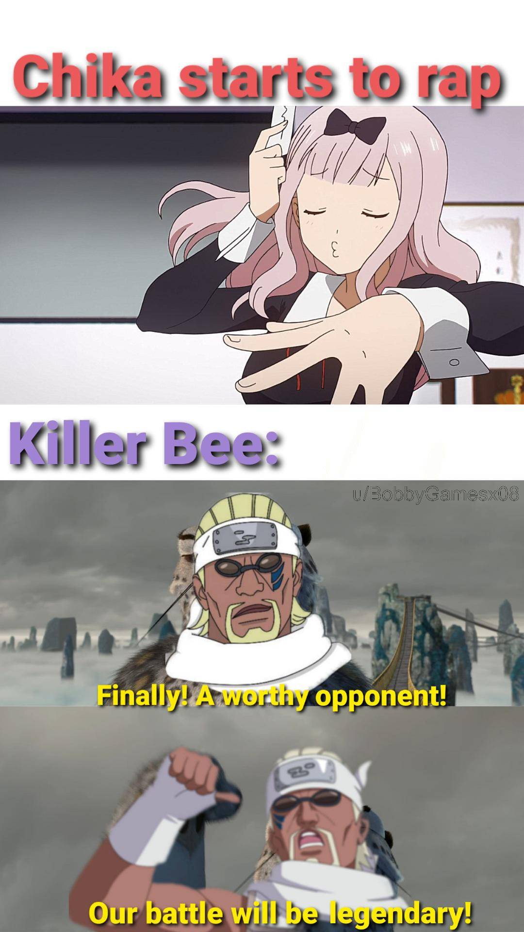 Killer Bee vs Chika | Scrolller