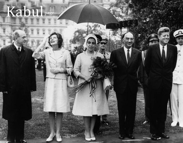 King Zahir Shah with John F Kennedy | Scrolller