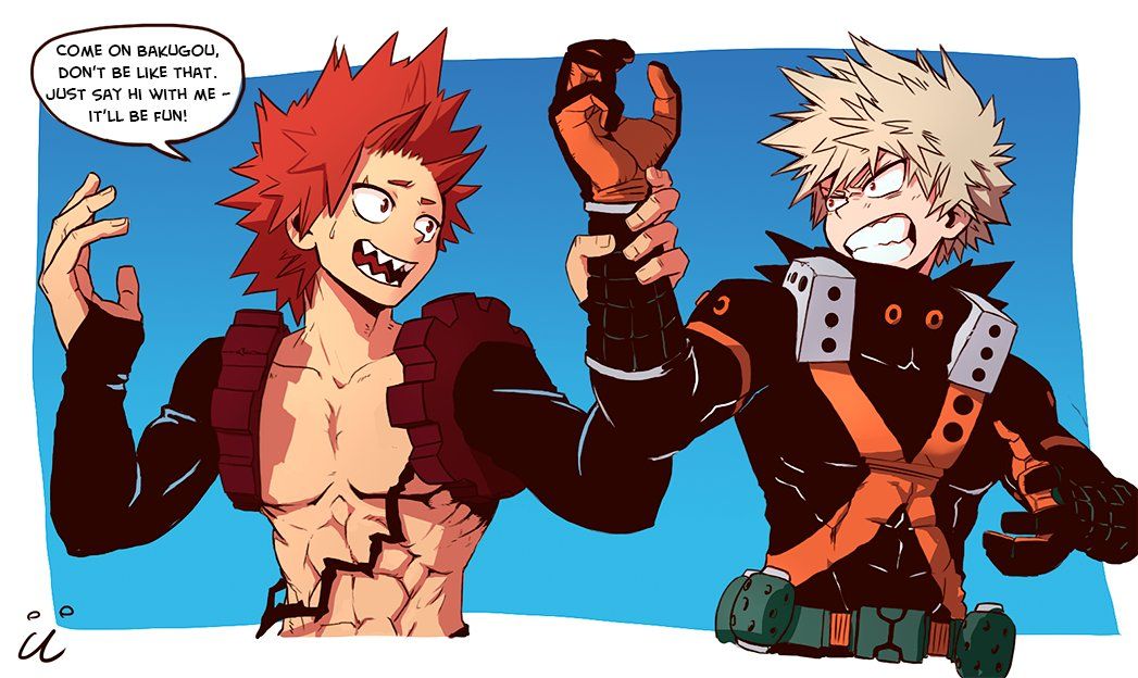 Kirishima gets Bakugou to Socialize (Part 1) | Scrolller