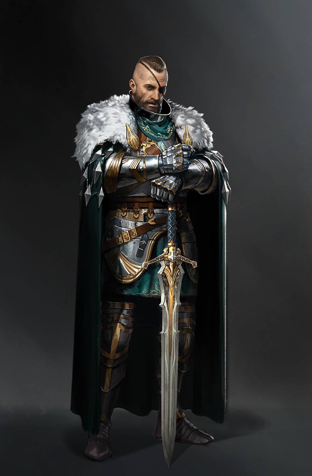 knight by Cheng Gong | Scrolller