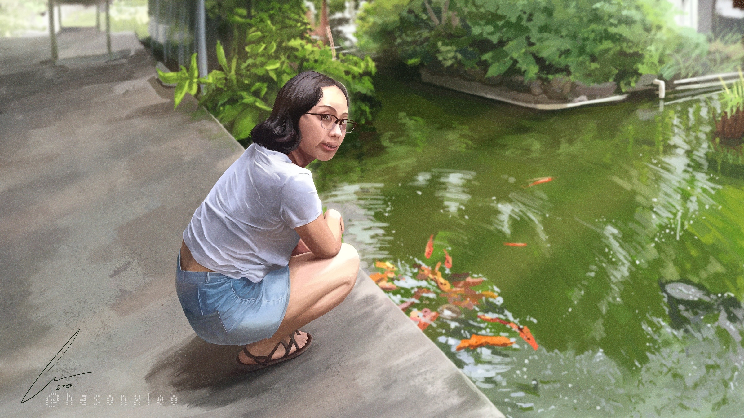 Koi Pond | Scrolller