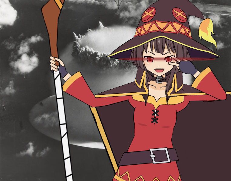 (Konosuba) The crazy explosion girl, Megumin, joins the main roster! | Scrolller