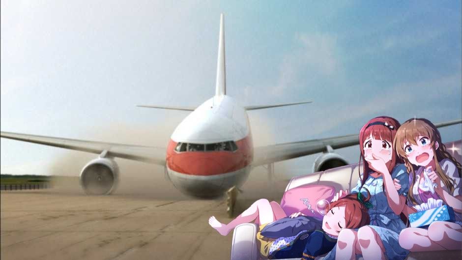 Kotoha, Umi, and Tamaki watching Air Crash Investigation #1 | Scrolller
