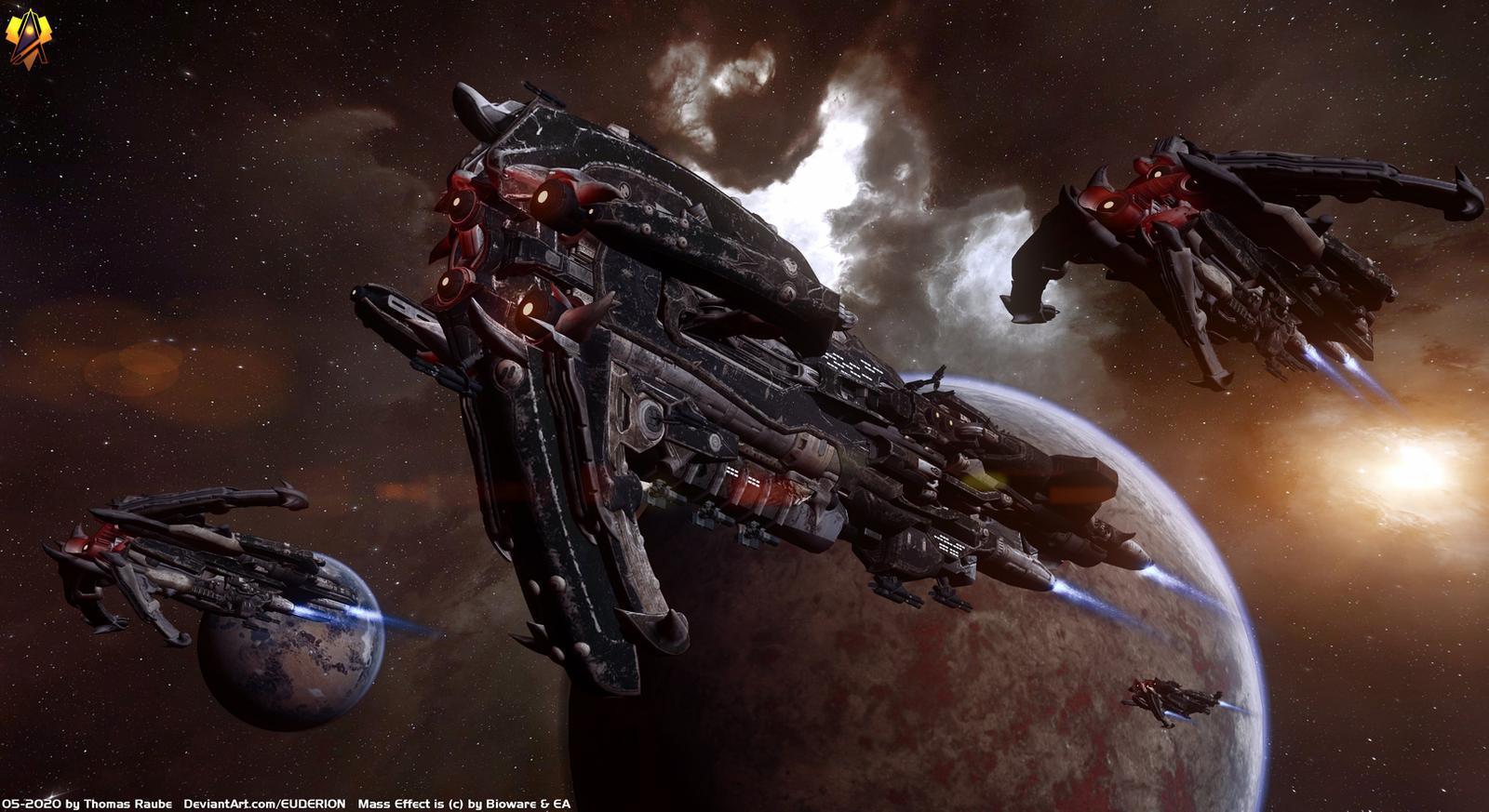 Krogan Fleet by Euderion | Scrolller