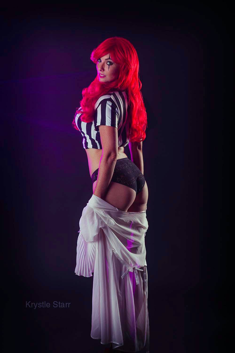 Krystle Starr as Red Card Katarina | Scrolller