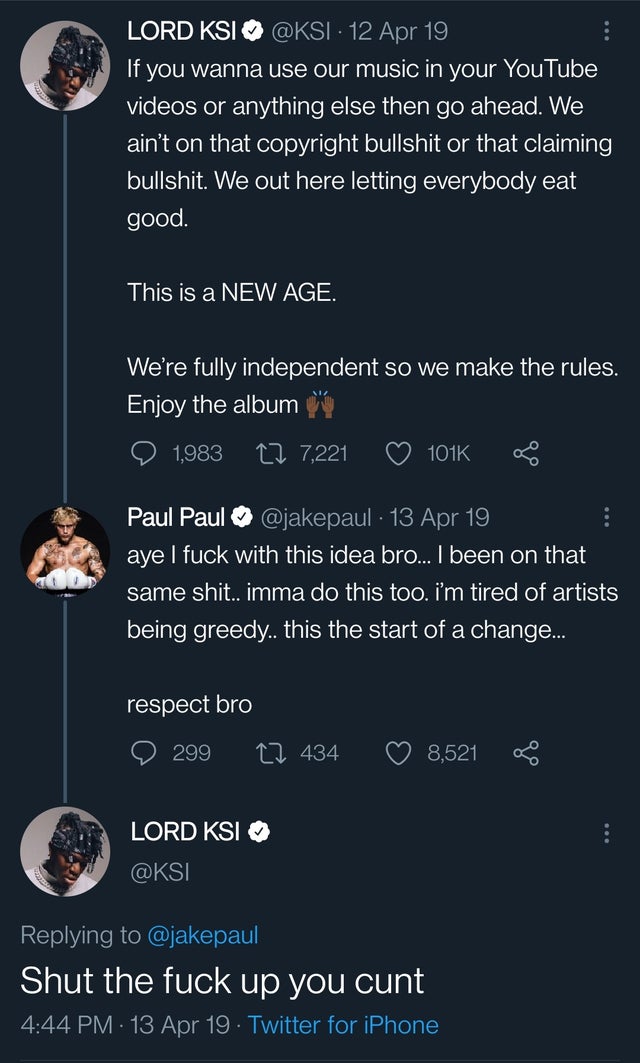 KSI + Jake Paul = Best Friends | Scrolller