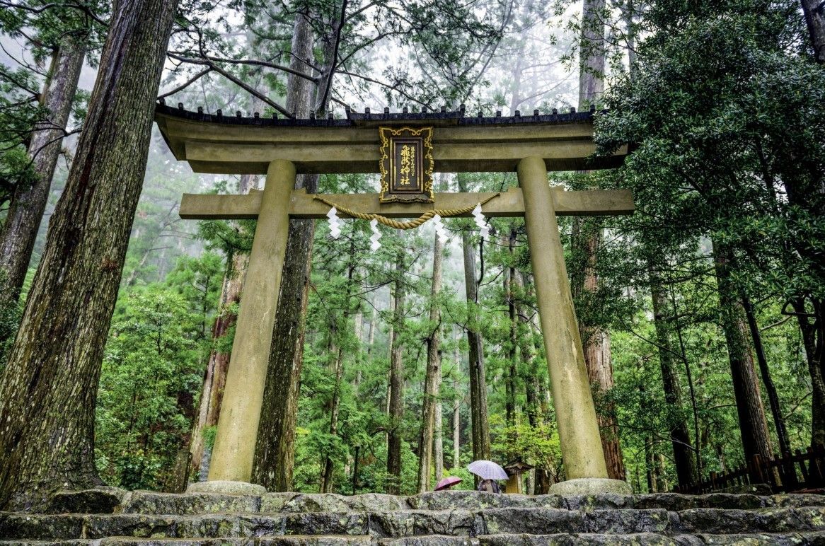 Kumano Kodo pilgrimage route, Kii Hanto, Japan. | Scrolller