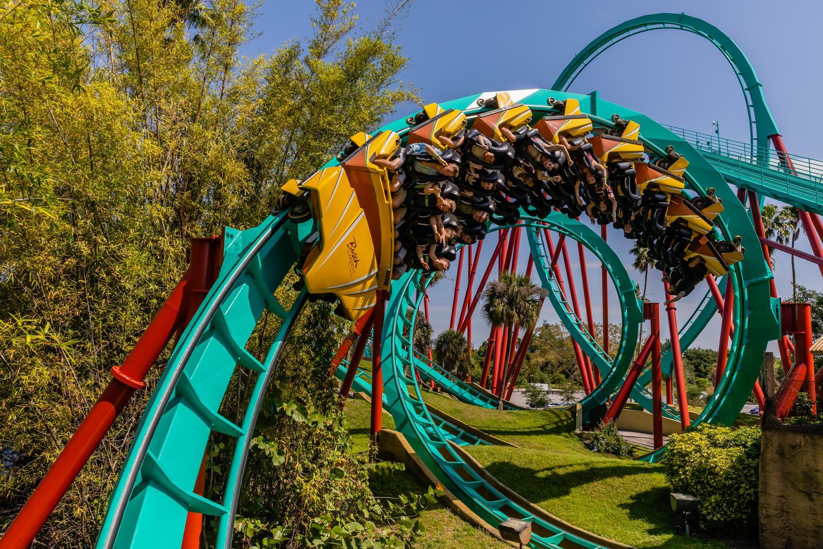 Kumba Roller Coaster - Busch Gardens Tampa Bay | Scrolller