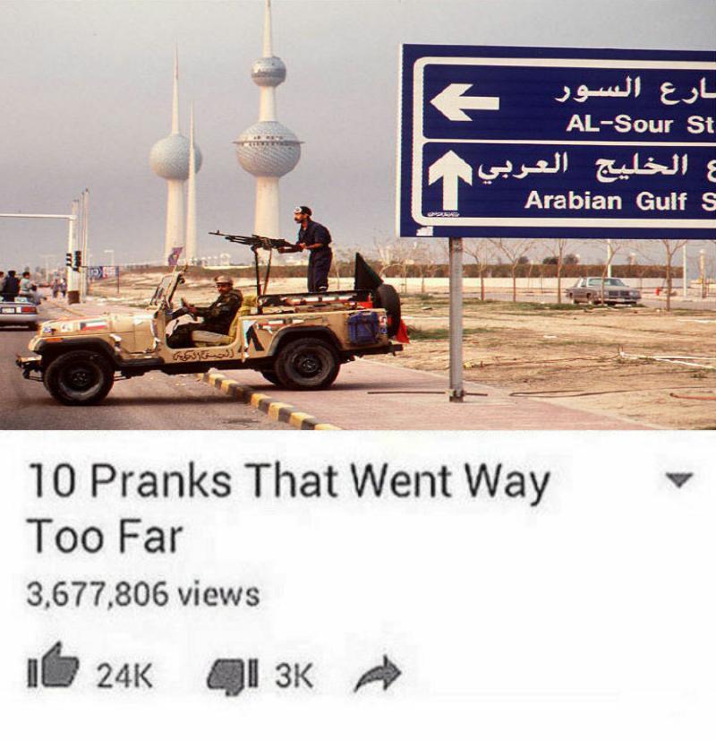Kuwait pranked. | Scrolller
