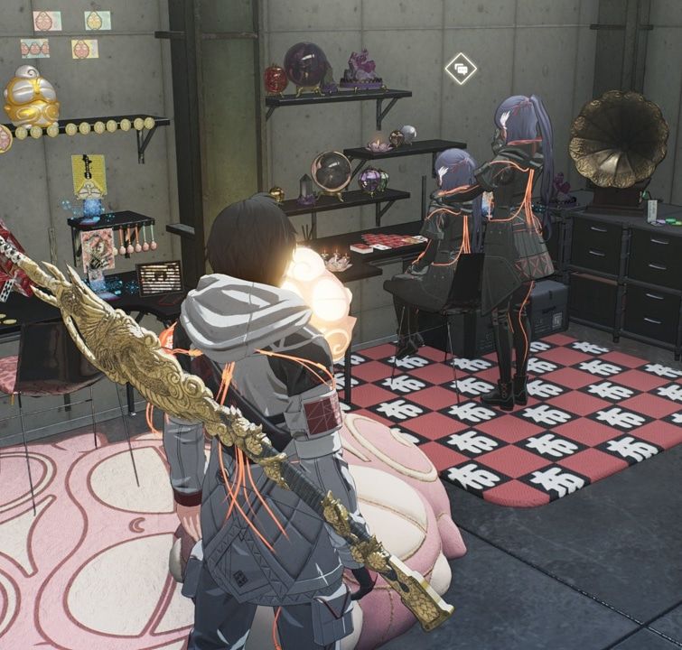 Kyoko giving herself a massage | Scrolller