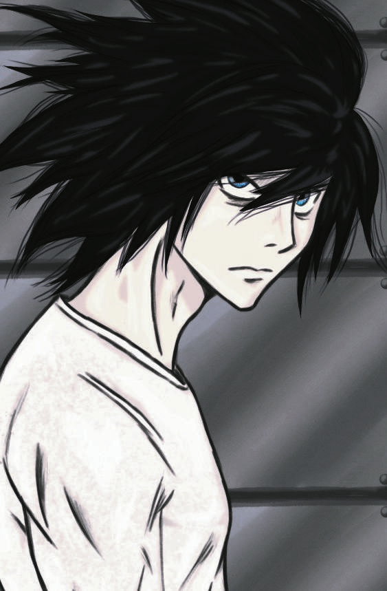 L (Death Note - Digital Art) by me | Scrolller