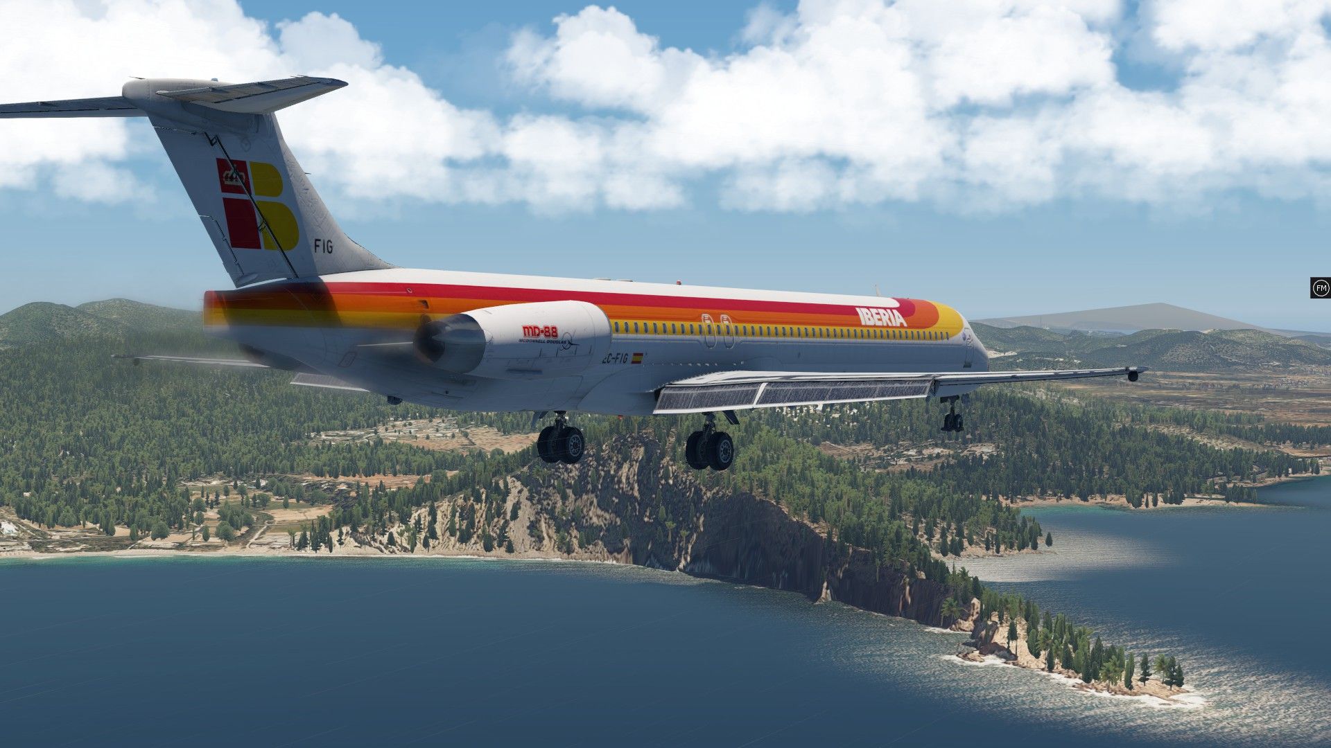 Landing at Ibiza | Scrolller