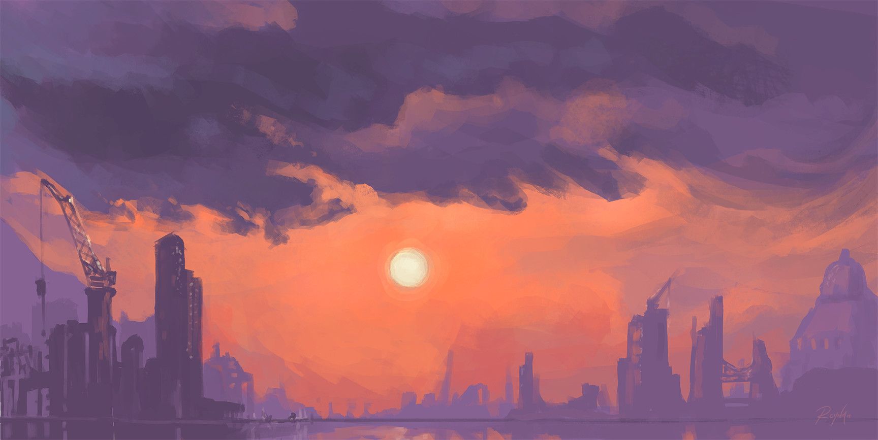 Landscape Color Study by Sierra Reyna | Scrolller