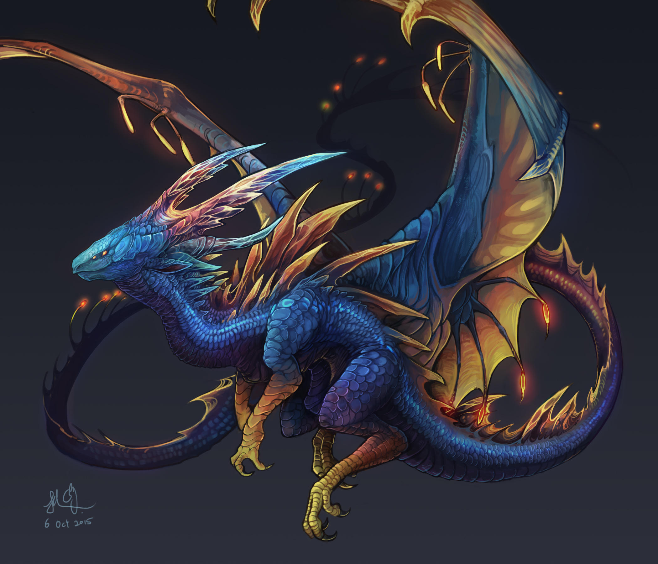 Lantern Dragon by CPoring | Scrolller