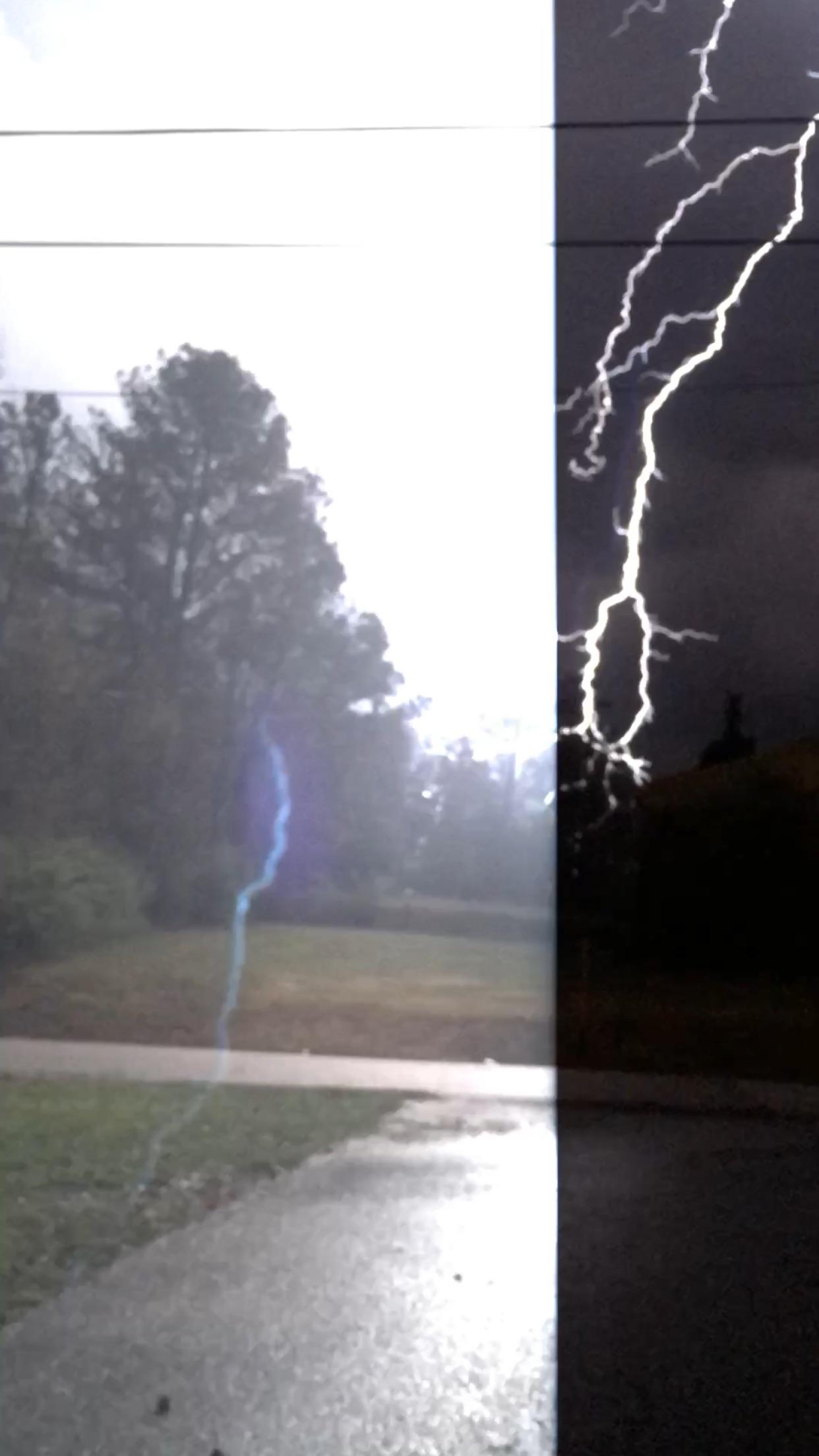 Large bolt of lightning a few months ago | Scrolller